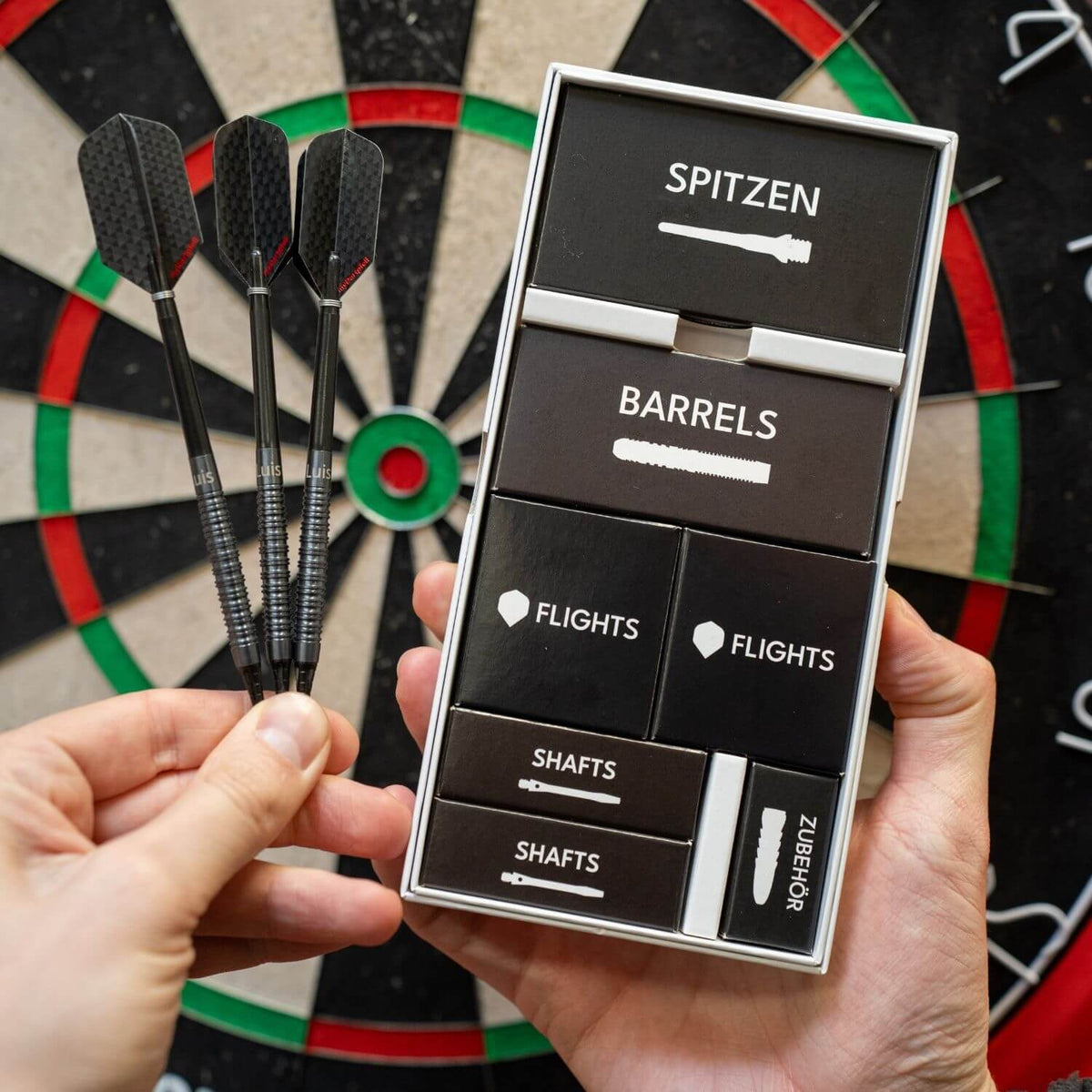Simply design your own personalized darts online
