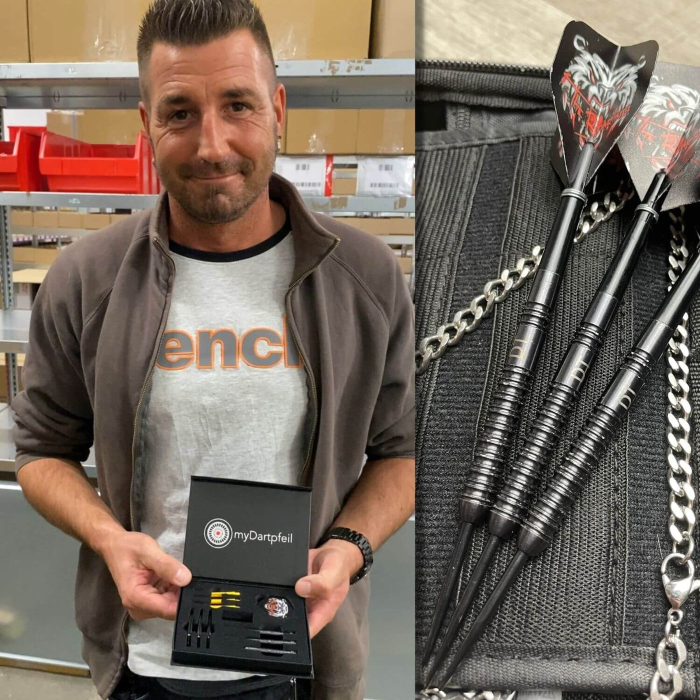 Simply design your own personalized darts online