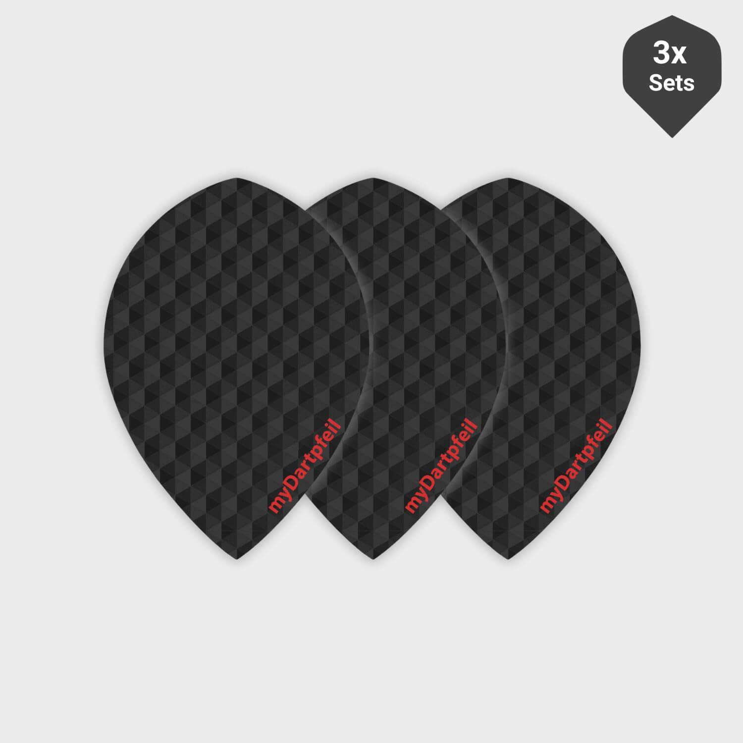 Buy Pear Dart Flights Carbon in different colors