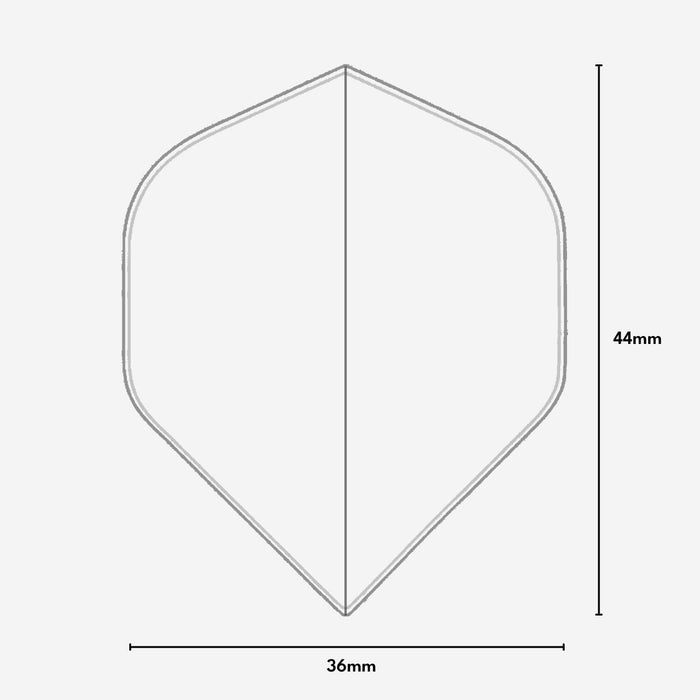 Standard Dart Flights Carbon Bundle (5 Sets) in verschiedenen Farben kaufen