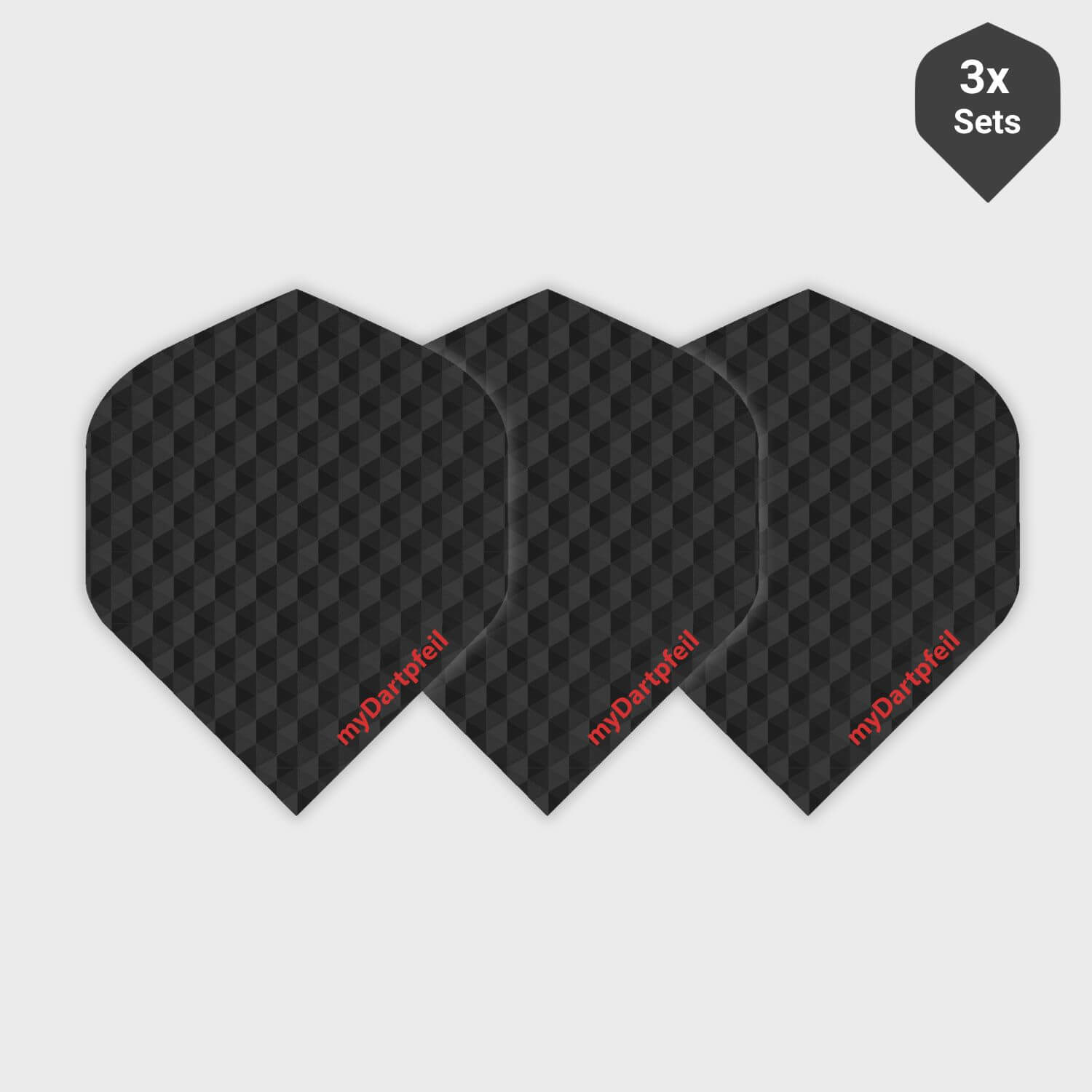 Standard Dart Flights Carbon in verschiedenen Farben kaufen